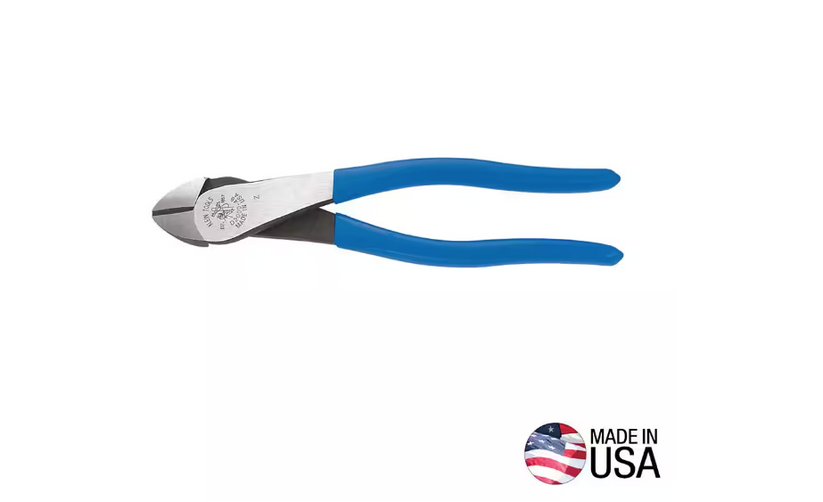 Klein Tools D2000-48-SEN Diagonal Cutters - Angled Head Blue - Made in ...