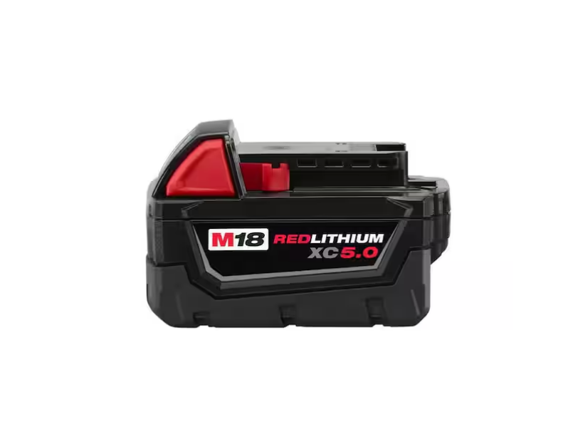 Milwaukee M18 18V 5.0 Ah Lithium-Ion XC Battery Pack 48-11-1850 ...